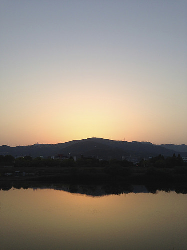 夕陽がキレイだった今日。 | toshyon's posts