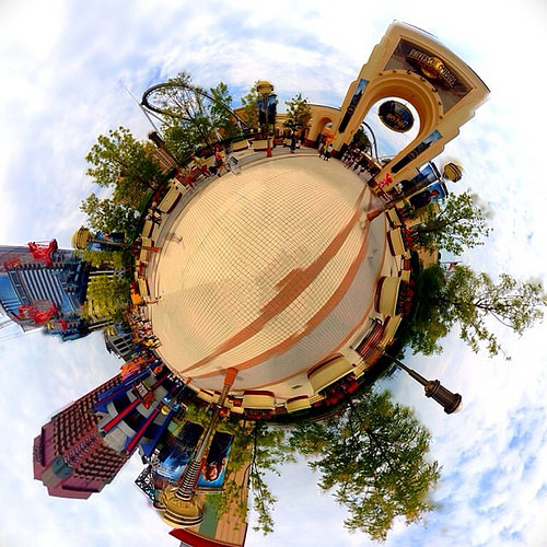 パノラマ写真から小天体写真をつくりだせる iPhone アプリ 360 panorama | toshyon's posts